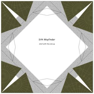 Sith Wayfinder – Star Wars Origami